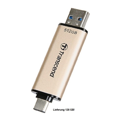 Transcend USB Stick 128GB JetFlash 930C 3.2 Type-C ⏩ bei Fotomax in ...