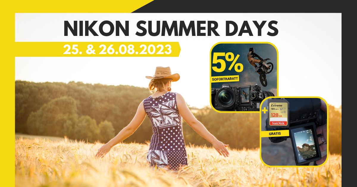 Nikon Summer Days » Top-Marken + Top-Beratung + große Auswahl