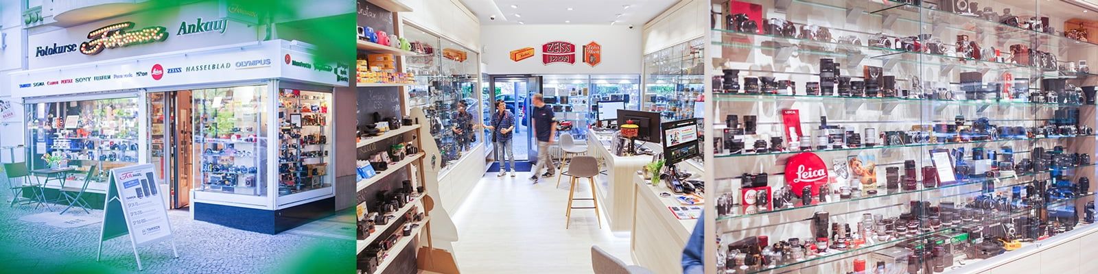 Filialen Fotomax in Nürnberg und Berlin
